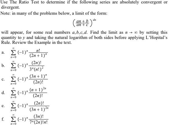 Solved Use The Root Test to determine if the following | Chegg.com