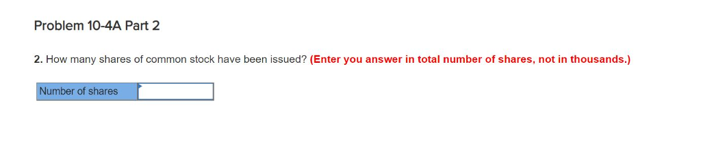 Solved Problem 10-4A Analyze the stockholders' equity | Chegg.com