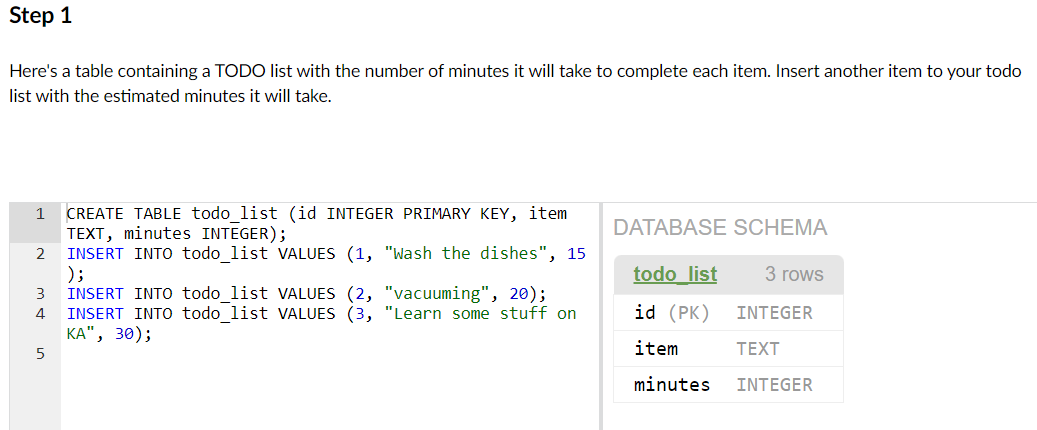 Solved What are your favorite books? You can make a database | Chegg.com