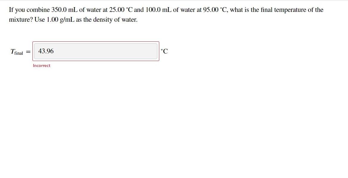 Solved An irregular lump of an unknown metal has a measured | Chegg.com