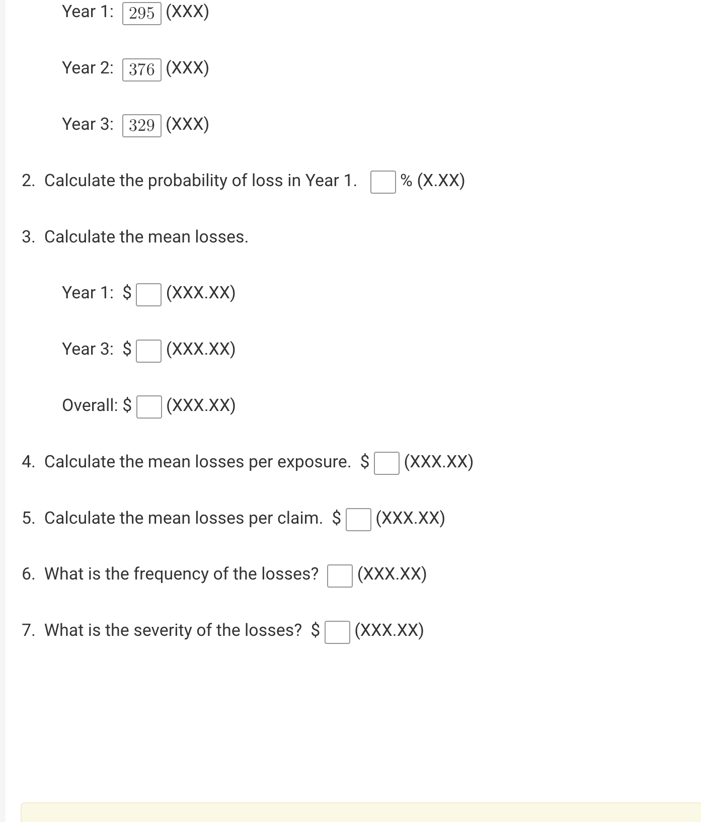 Solved Round all answers to two decimal places 1. What is | Chegg.com