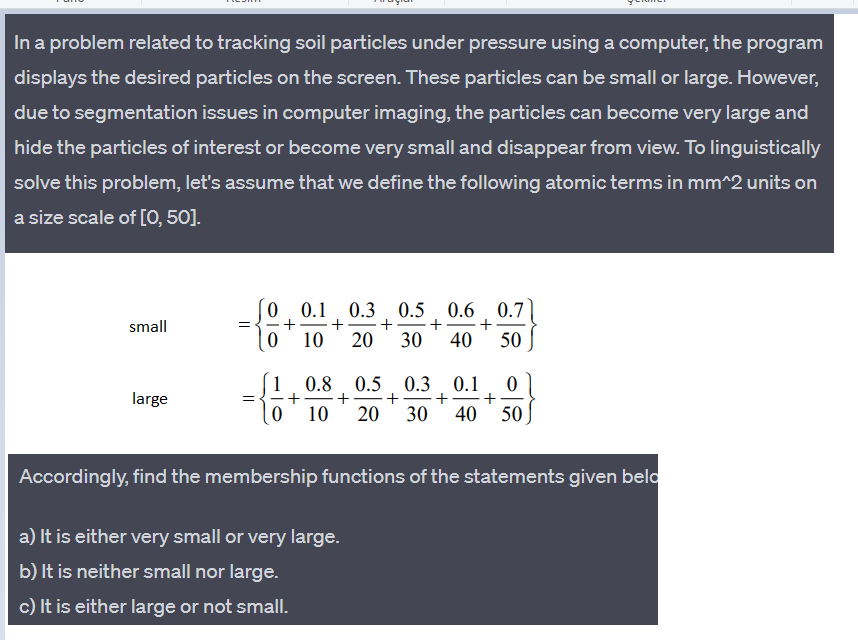 Solved In a problem related to tracking soil particles under | Chegg.com