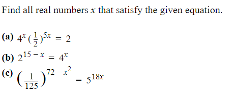 Solved Find all real numbers x that satisfy the given | Chegg.com