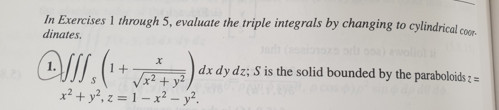 Solved In Exercises 1 through 5, evaluate the triple | Chegg.com