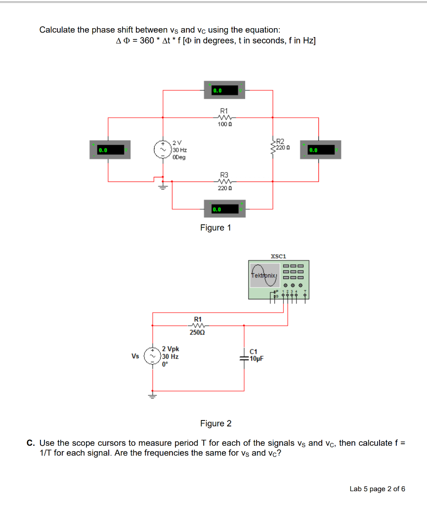 Solved Il. Pre-Lab MultiSim (EWB) Simulations: (Save all EWB | Chegg.com