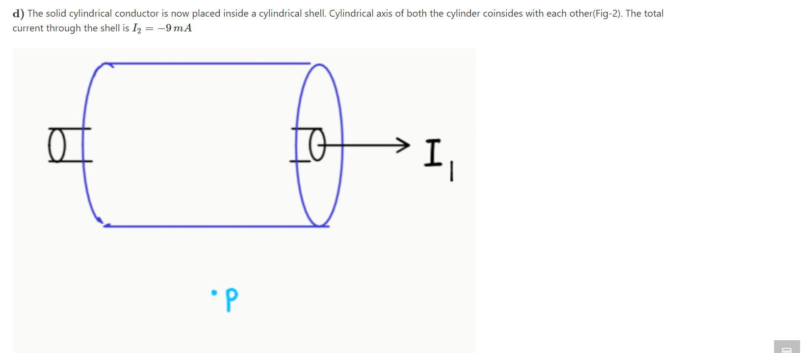 Solved Ri O I, Fig. 1 Consider a solid cylinderical | Chegg.com