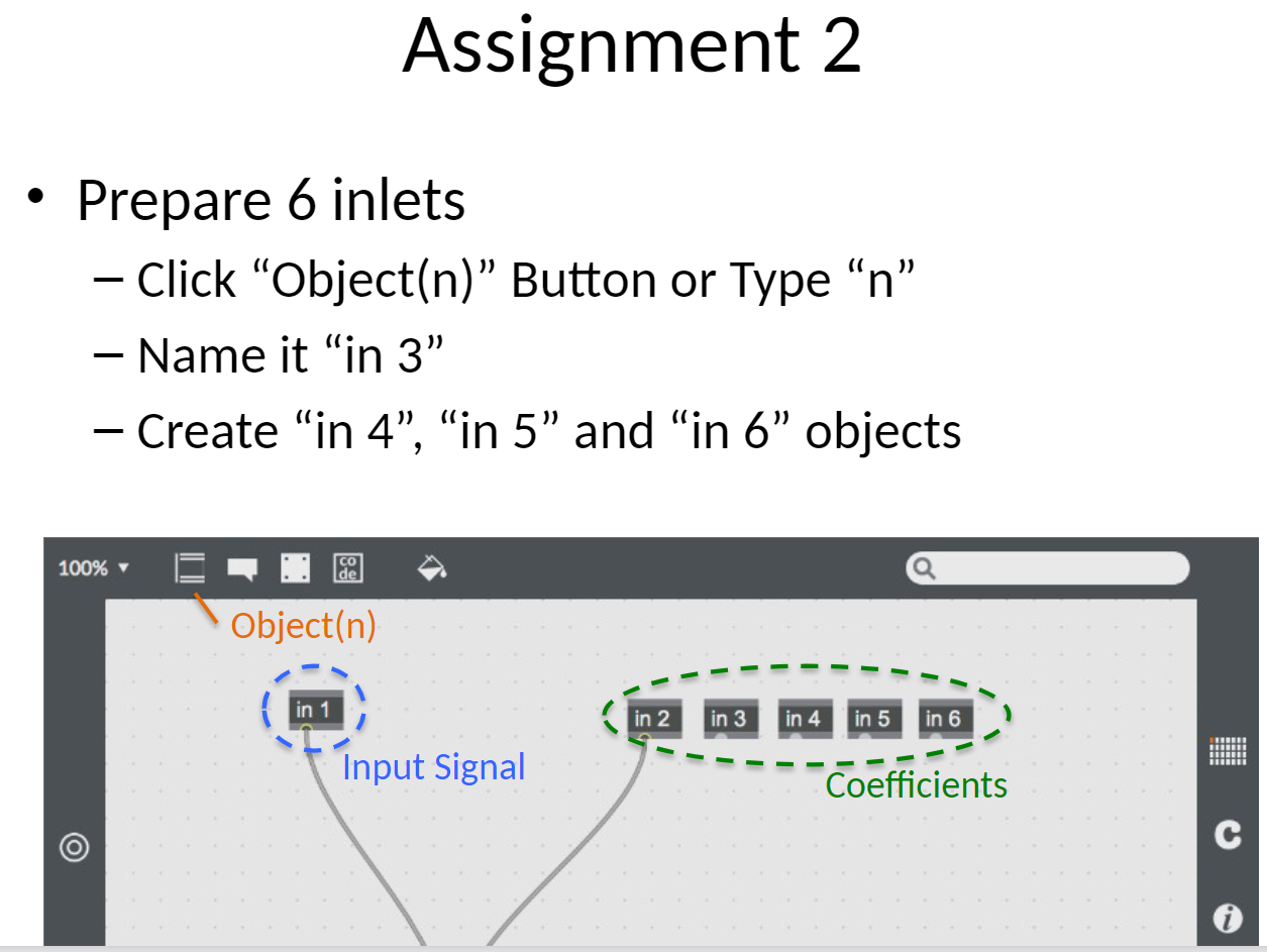 - Make biquad filter using MAX genAssignment 2Make | Chegg.com