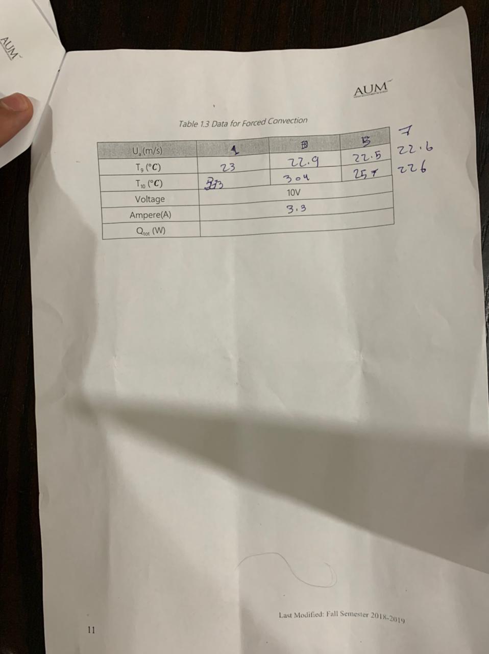 Solved Experiment 1 : combined convection - radition I want | Chegg.com