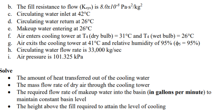 Solved Calculate the required flow rate of air entering a | Chegg.com