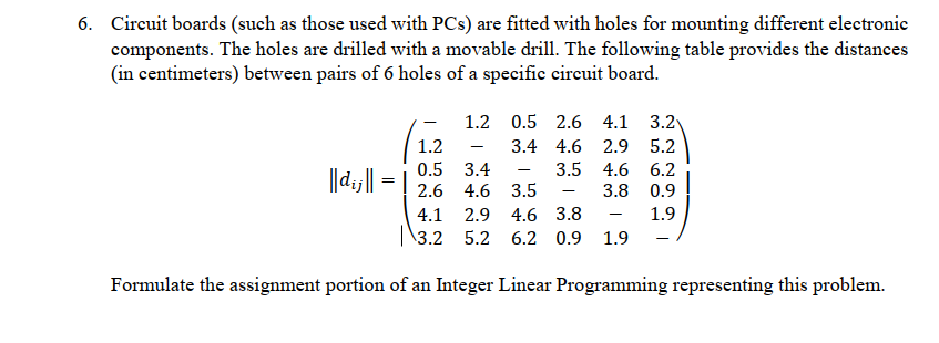 Solved 6. Circuit boards (such as those used with PCs) are | Chegg.com