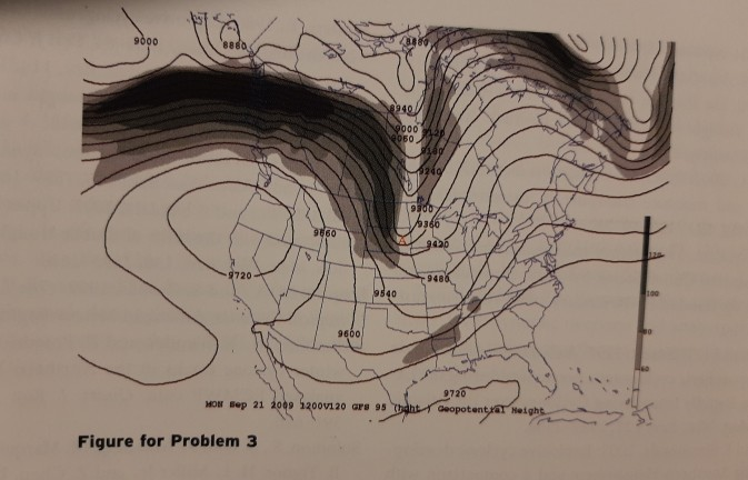 Solved 3. Consider the 300-mb height and isotach analysis | Chegg.com