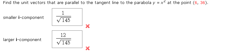 Solved Find the unit vectors that are parallel to the | Chegg.com