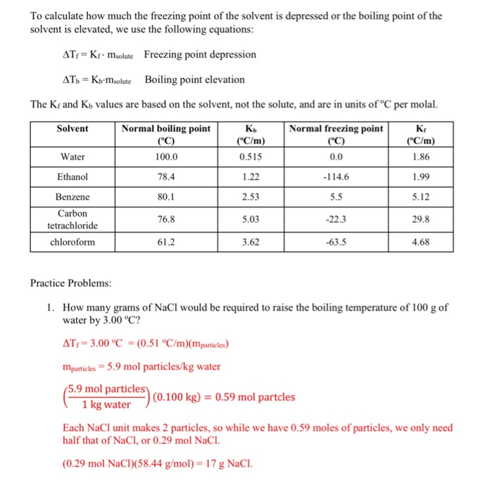 Solved How many grams of NaCl would be required to raise the | Chegg.com