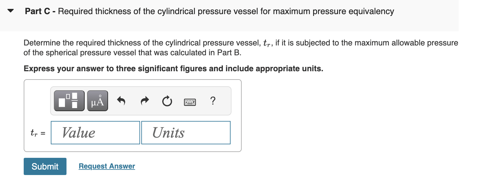 Solved Learning Goal:To calculate the maximum allowable | Chegg.com