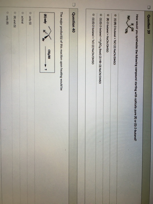 Solved Answer questions 34-40 | Chegg.com