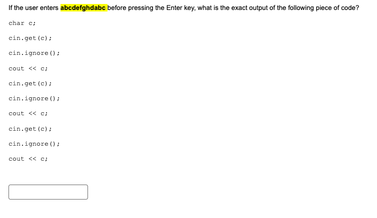 Solved Fill in the blanks with appropriate l/O manipulators | Chegg.com