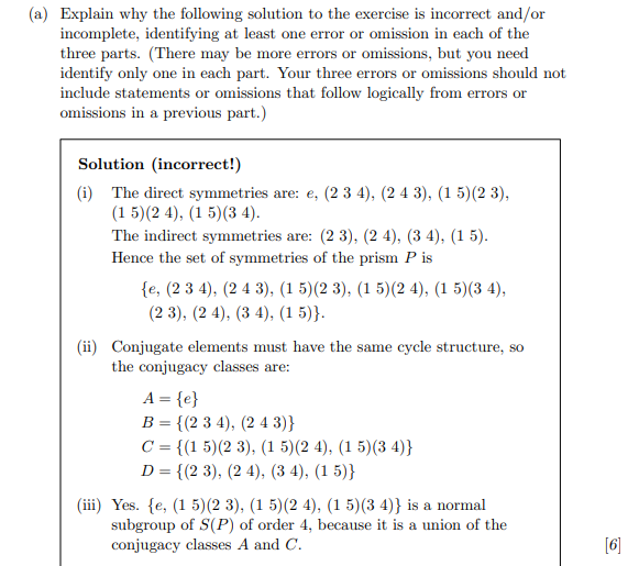 Solved Question 2 (Unit E2) 20 marks This question concerns | Chegg.com