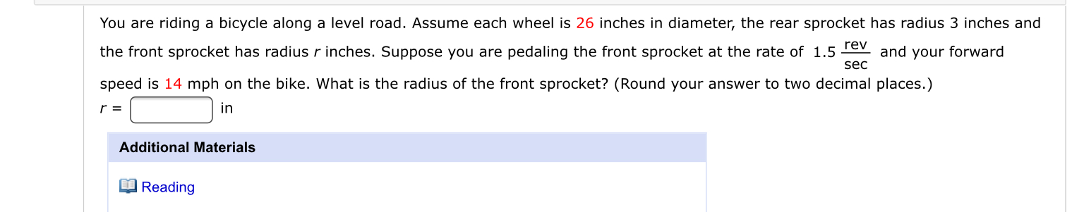 Solved You are riding a bicycle along a level road. Assume | Chegg.com