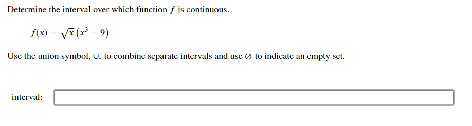 Solved Determine the interval over which function f is | Chegg.com