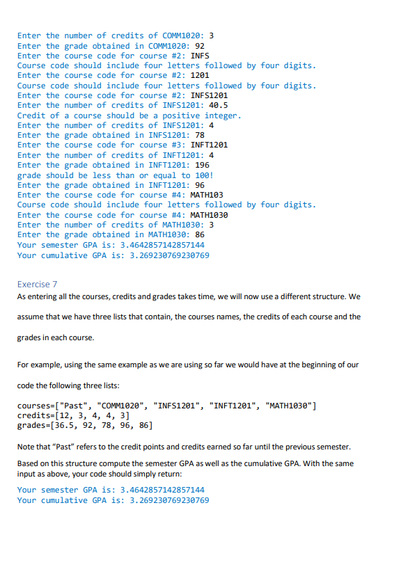 Solved Exercise 2 Back to the basics! Write a program that | Chegg.com