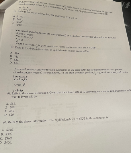 Solved (Advanced analysis) Answer the peet question(s) on | Chegg.com
