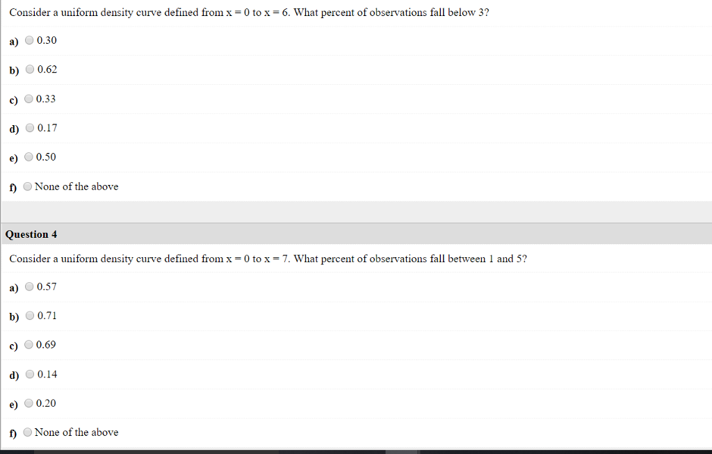 Solved Consider a uniform density curve defined from x 0 tox | Chegg.com