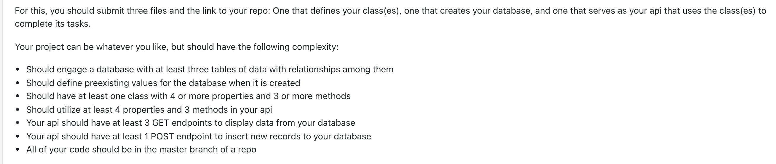 For this, you should submit three files and the link | Chegg.com