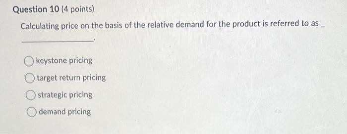 Solved Calculating price on the basis of the relative demand | Chegg.com