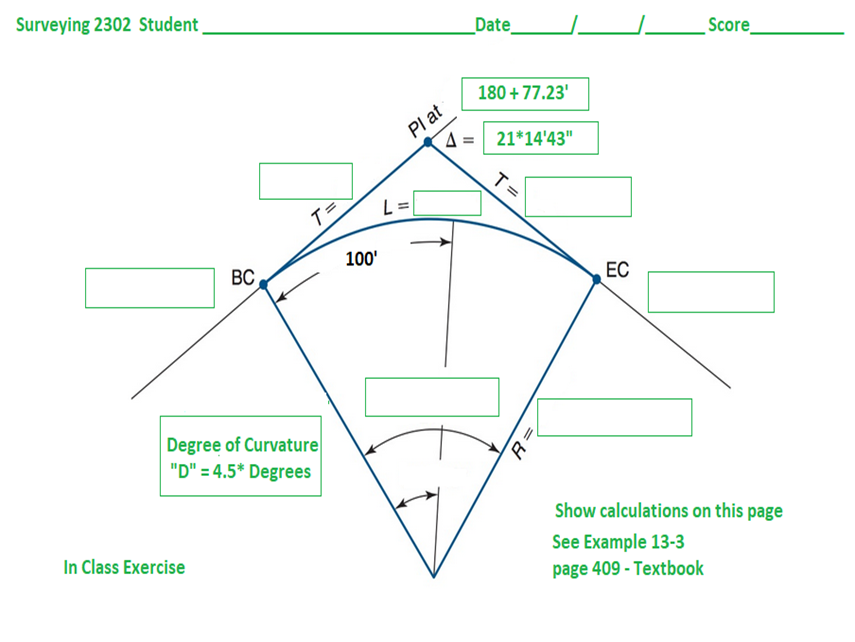 Solved What is the Tangent Length on the left?What is the | Chegg.com