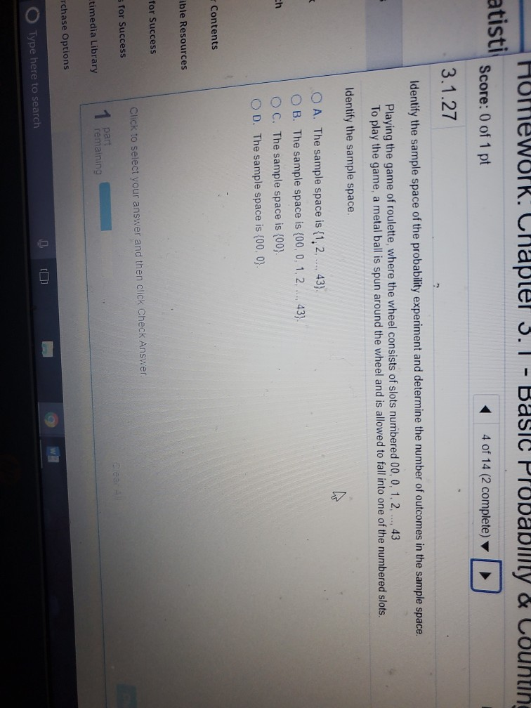 Solved Homework. Chapter 3. l - Basic Probability & Counting | Chegg.com