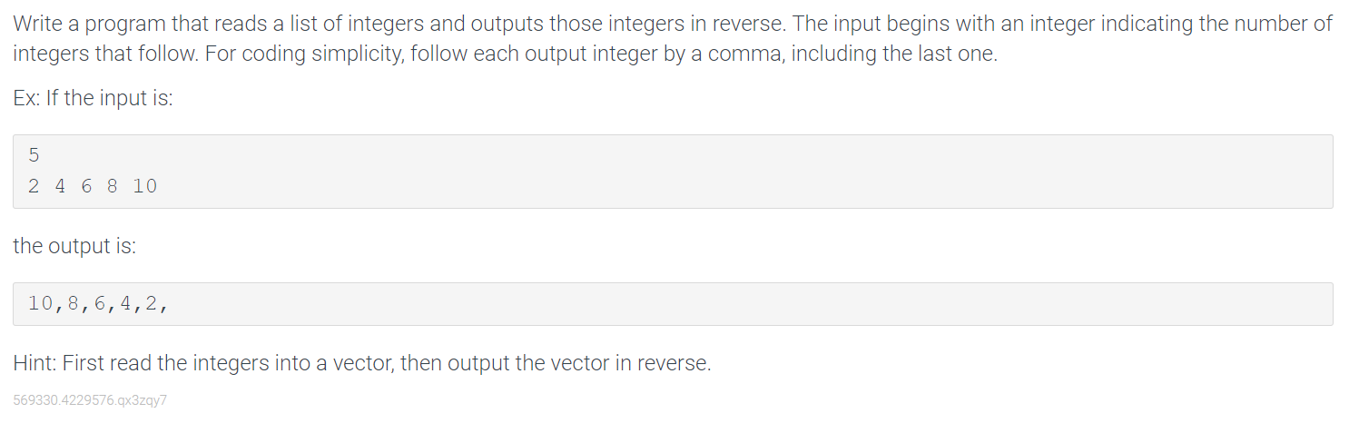 Solved Write a program that reads a list of integers and | Chegg.com