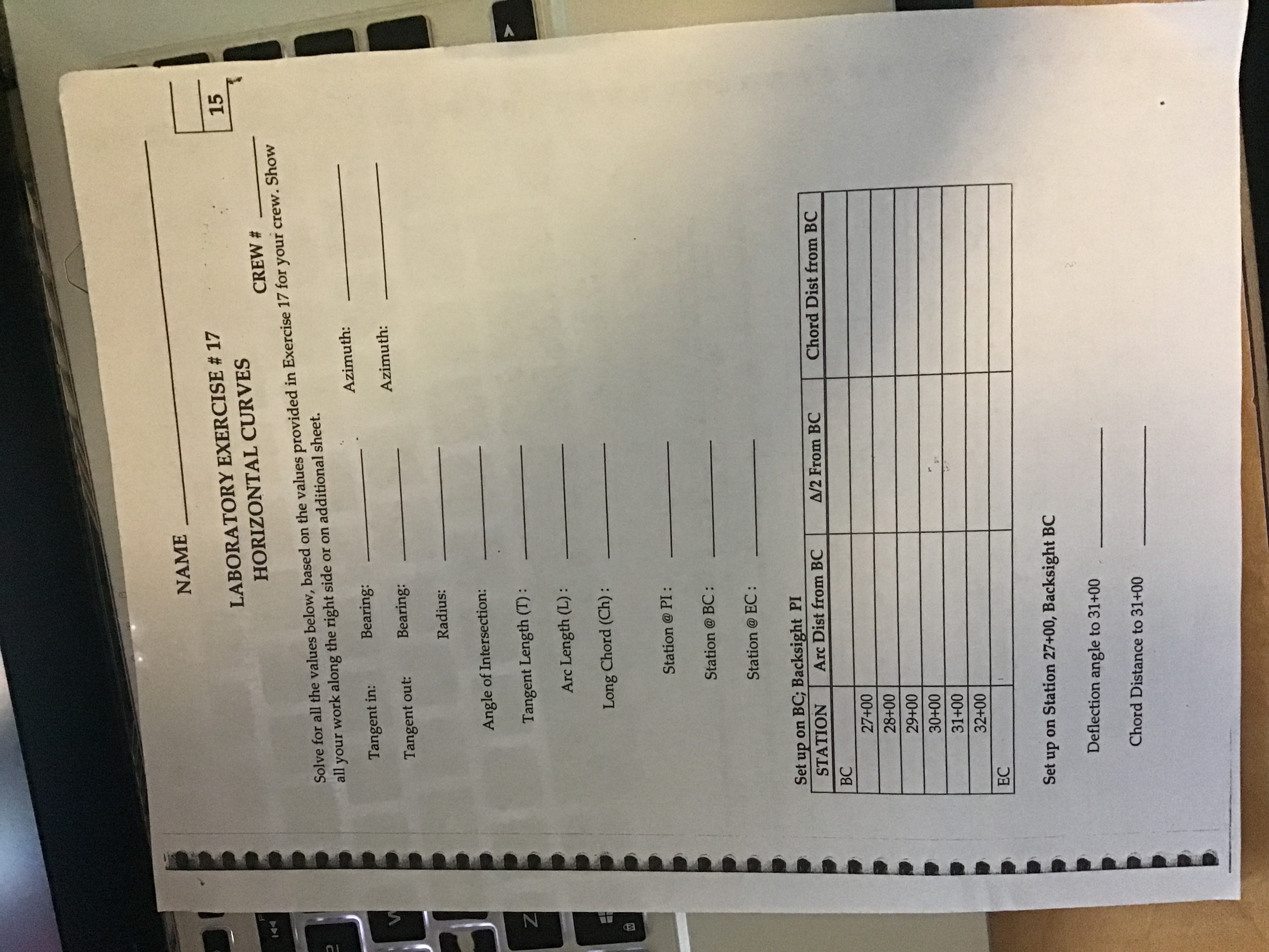 CREW \# Solve for all the values below, based on the | Chegg.com
