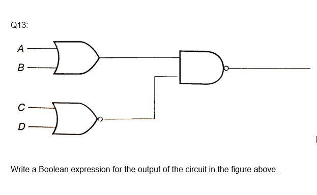 Solved 1 .Draw a 3 input OR gate, show the Boolean | Chegg.com