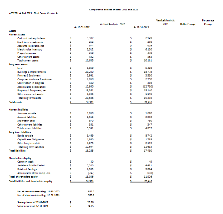 Solved REQUIRED: You must highlight your answers in Parts 2 | Chegg.com