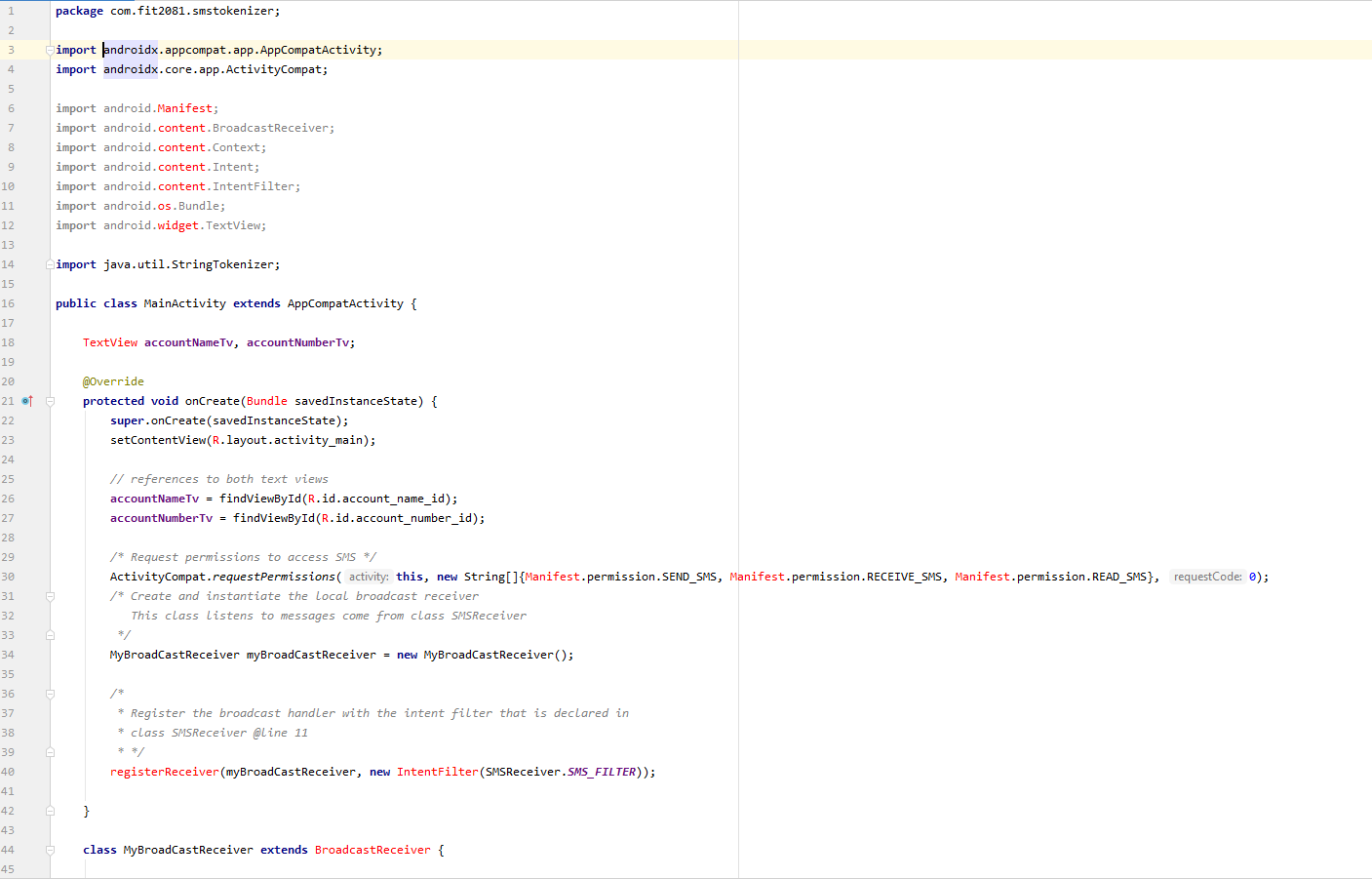 Task 3: SMS to New Item Form(7 Marks) Add the | Chegg.com
