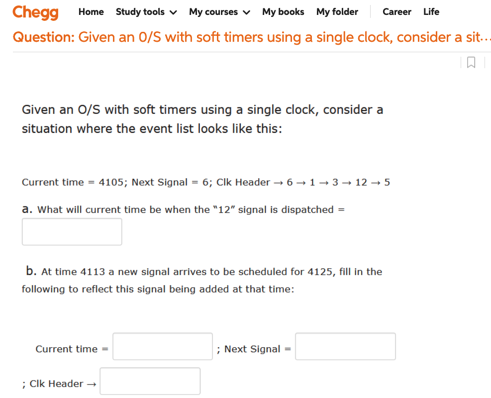 Solved Chegg Home Study tools My courses My books My | Chegg.com