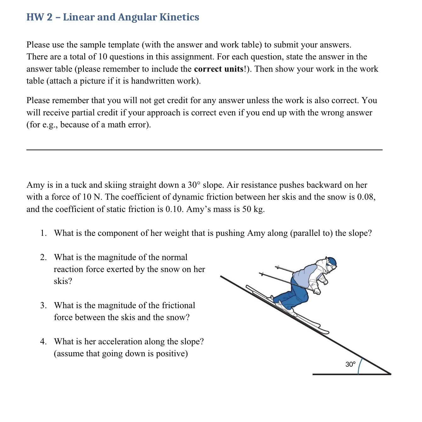 Solved HW 2 - Linear and Angular Kinetics Please use the | Chegg.com Solved HW 2 - Linear and Angular Kinetics Please use the | Chegg.com
