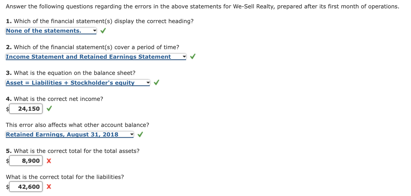 Solved I don't understand why my answers keeps coming back | Chegg.com