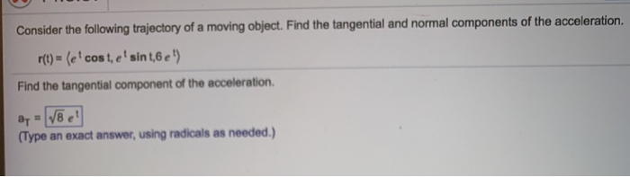 Solved Consider the following trajectory of a moving object. | Chegg.com