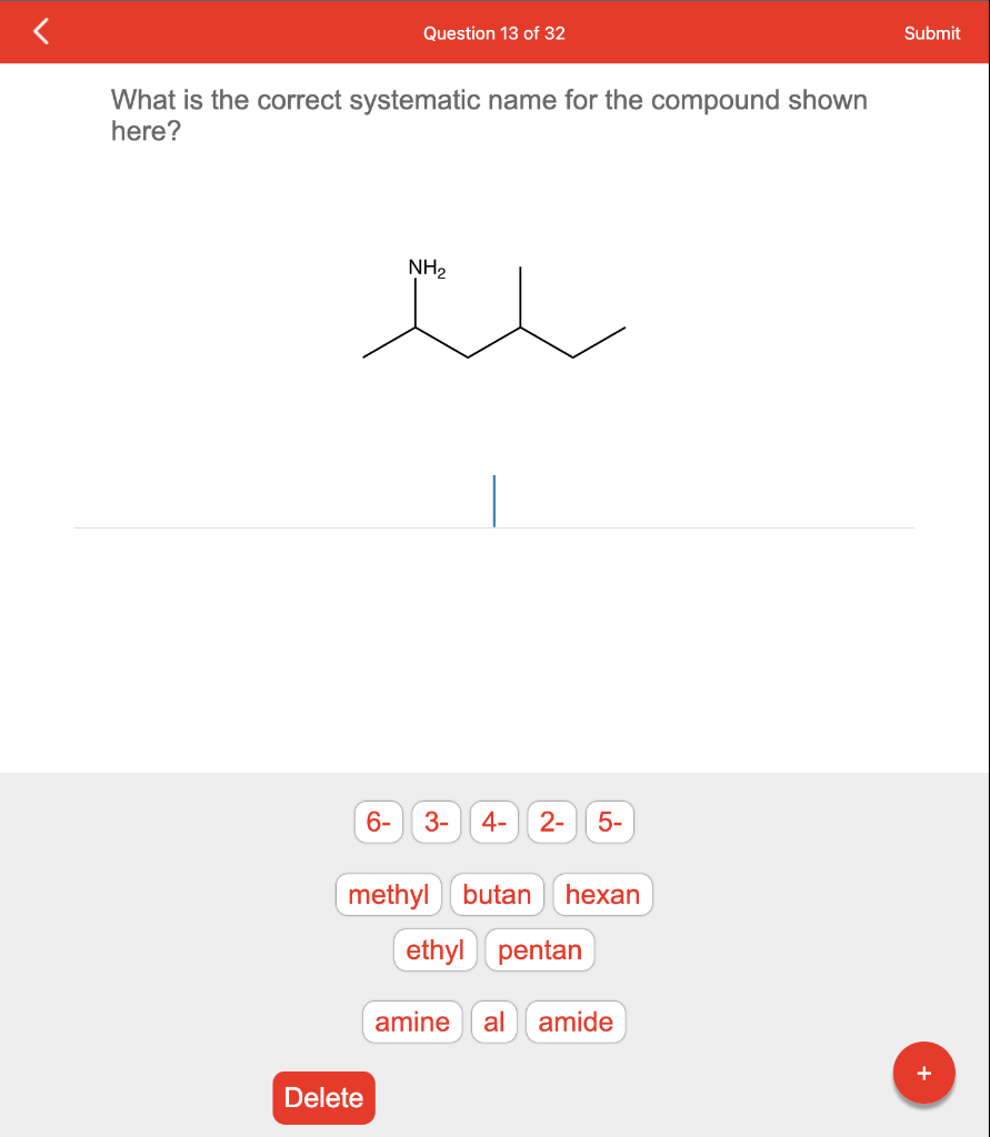 Solved What is the correct systematic name for the compound | Chegg.com