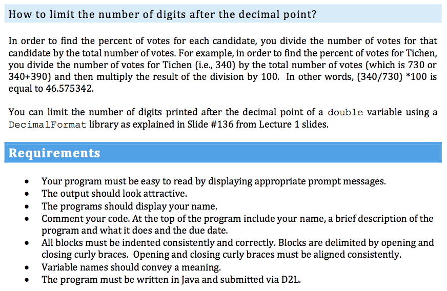 Solved You are asked to write two Java programs to help | Chegg.com