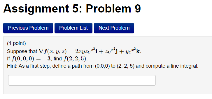 Solved Suppose that ∇f(x,y,z)=2xyzex2i+zex2j+yex2k. If | Chegg.com