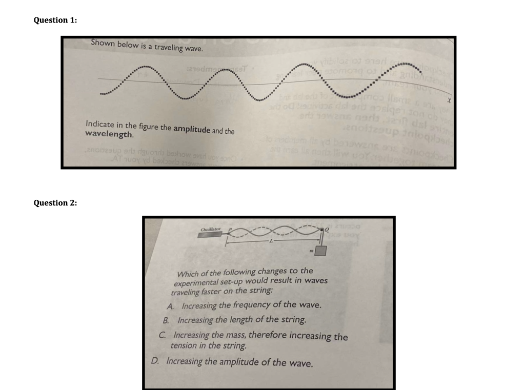 Solved Question 1: Question 2: Which of the following | Chegg.com