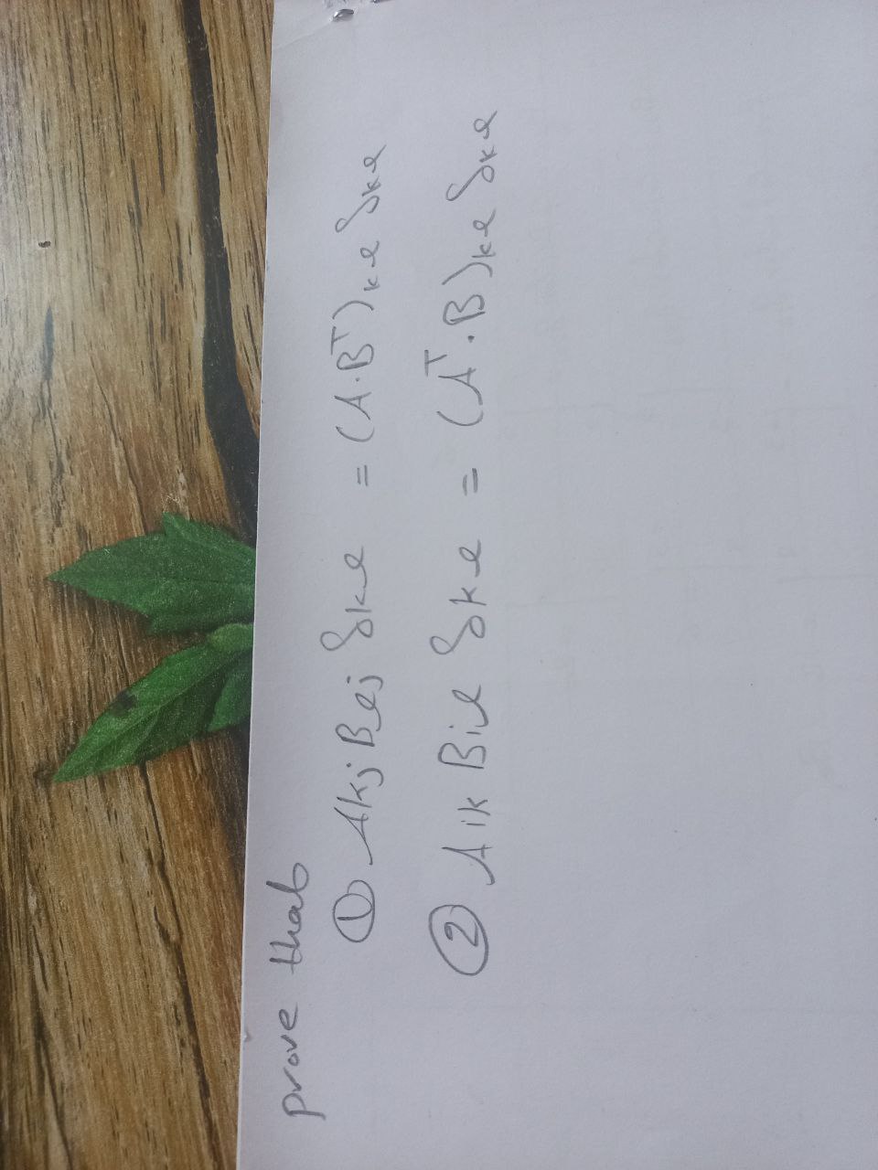 Solved Prove this using tensor ( trace tensor ) where A and | Chegg.com Solved Prove this using tensor ( trace tensor ) where A and | Chegg.com