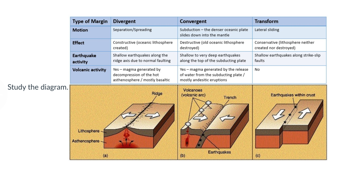Solved Transform Type of Margin Divergent Motion | Chegg.com