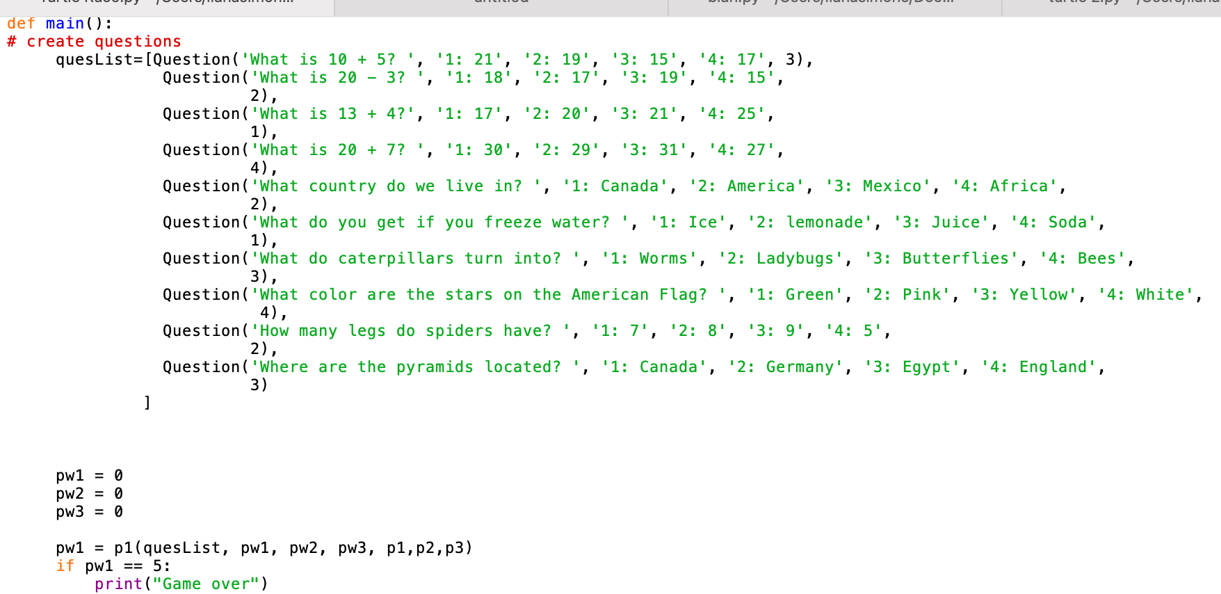 Solved This is the full error when running my | Chegg.com