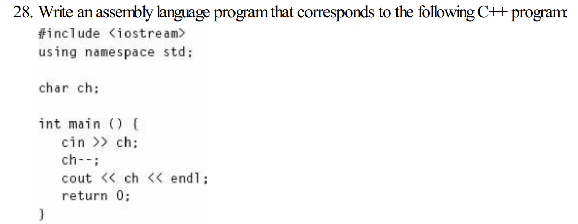 Solved pep 8 code and screenshot of running result for each | Chegg.com