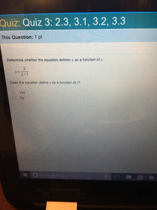 Solved Determine whether the equation defines y as a | Chegg.com Solved Determine whether the equation defines y as a | Chegg.com