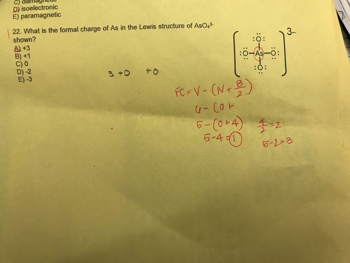 Aso3 3 Structure De Lewis