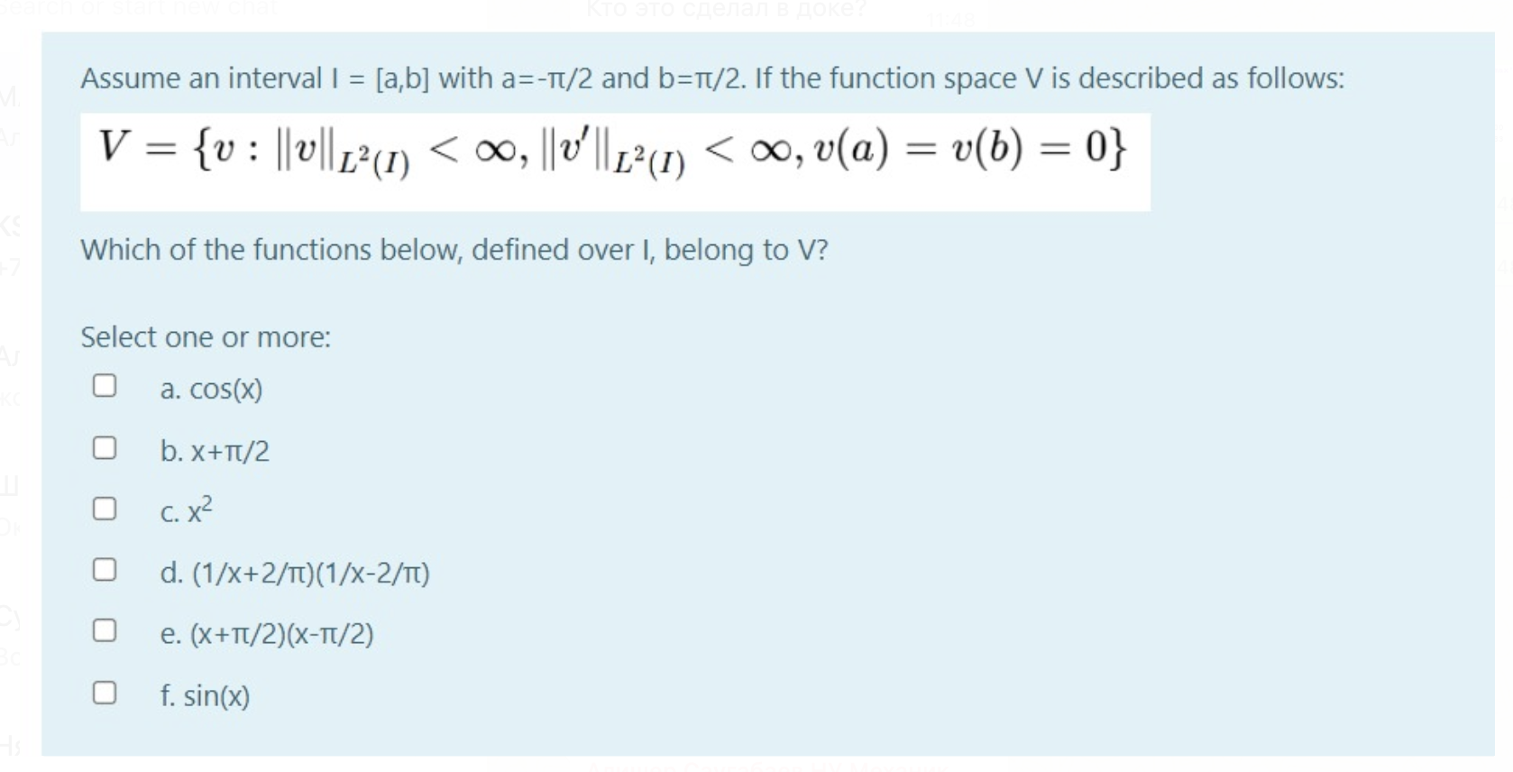 Solved KTO OTO Cuelan Boke, Assume an interval I = [a,b] | Chegg.com